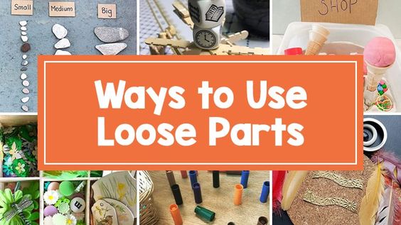 22 Ways to Use Loose Parts for Learning - Pedagogue