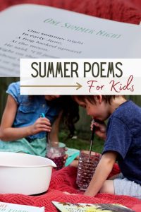35 Summer Poems for Kids of All Ages - Pedagogue