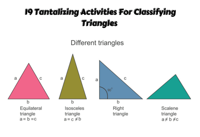 19 Tantalizing Activities For Classifying Triangles - Pedagogue