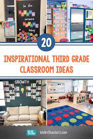 20 Ideas To Make Your 3rd Grade Classroom A Homerun! - Pedagogue