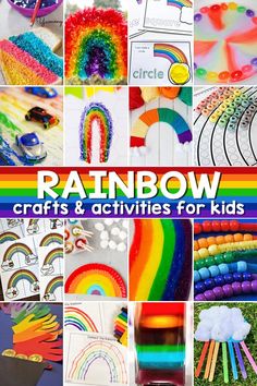 Colorful Adventures: 35 Rainbow-Themed Crafts for Students - Pedagogue