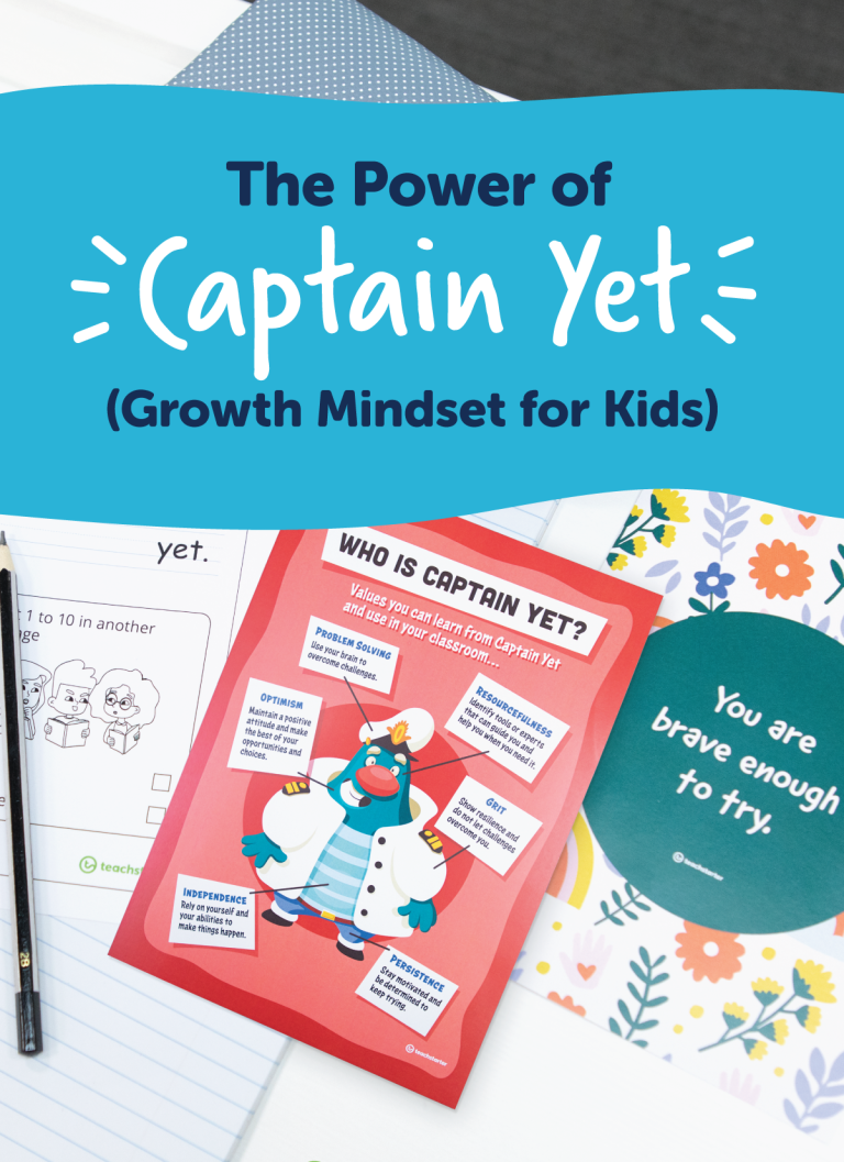 Captain Yet – Growth Mindset Resource Pack - Pedagogue