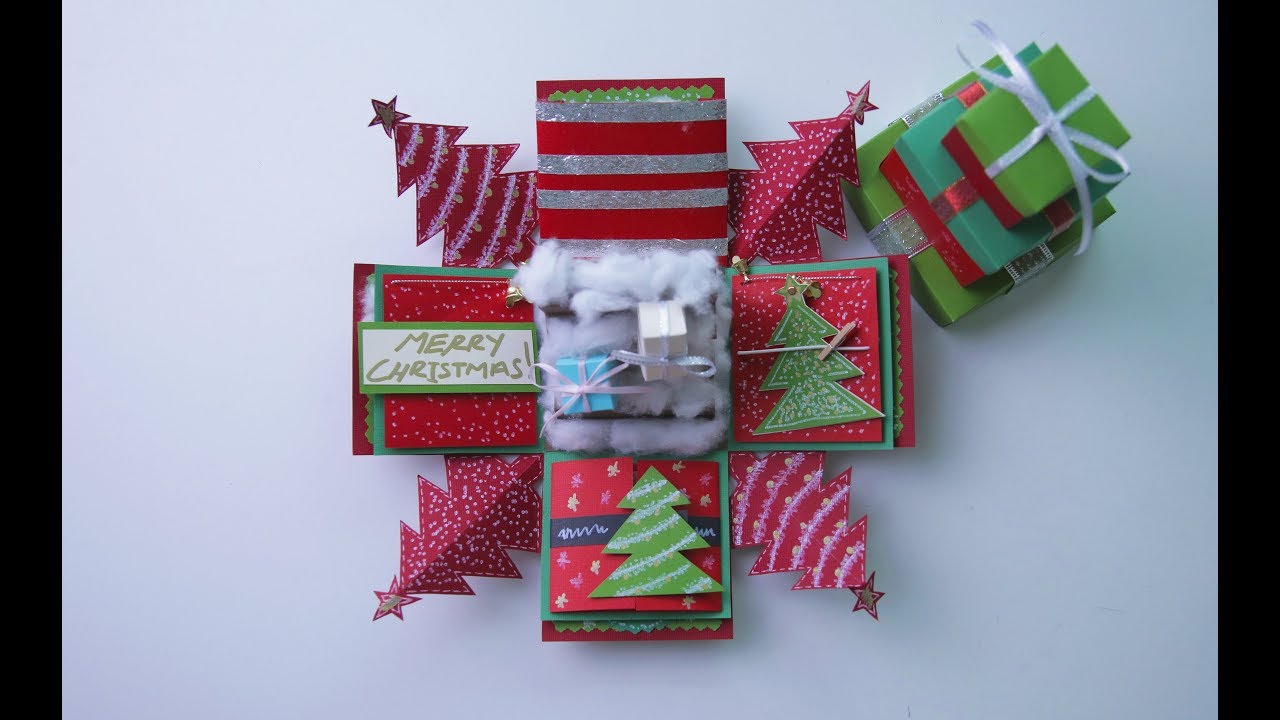 A Christmas Exploding Gift Box: The Ultimate Christmas Craft - Pedagogue