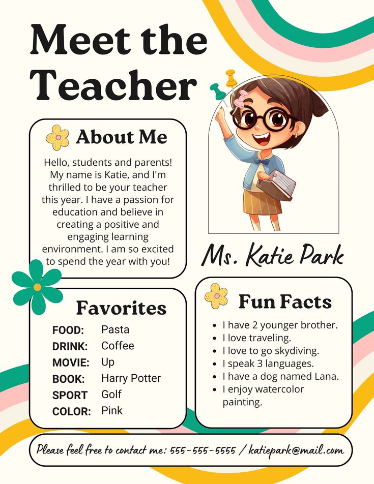 Free Meet the Teacher Template Bundle (Designs for Pre-K to Grade 12 ...